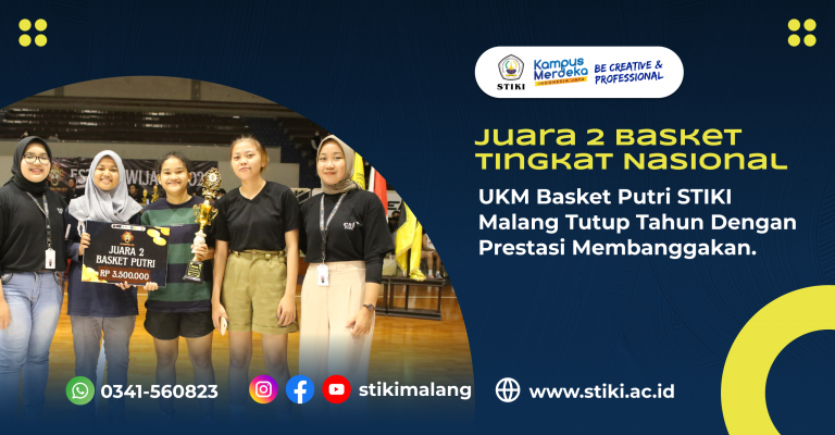 Juara 2 Basket Tingkat Nasional, UKM Basket Putri STIKI Malang Tutup ... Juara 2 Basket Tingkat Nasional, UKM Basket Putri STIKI Malang Tutup ...